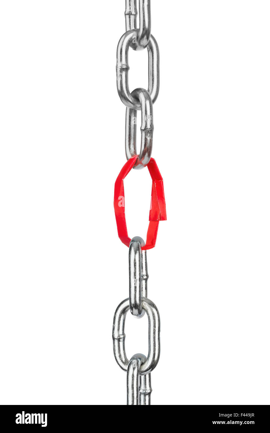 White paper chain hi-res stock photography and images - Alamy