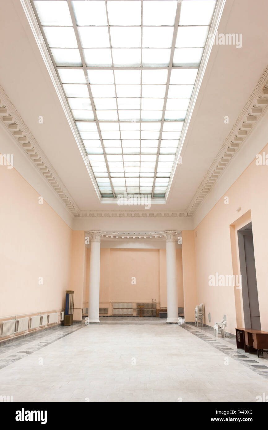 Modern interior in big building Stock Photo - Alamy