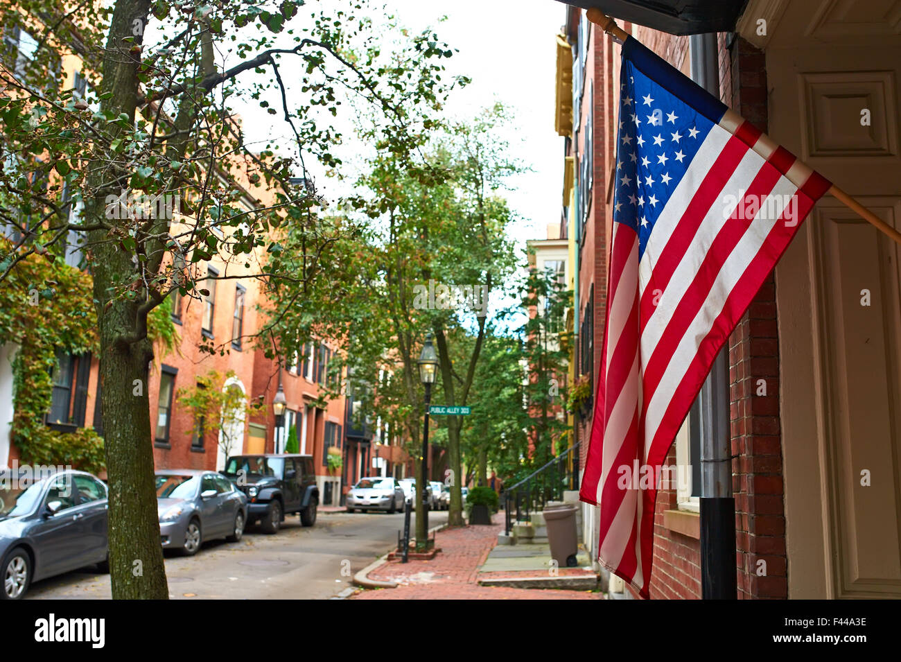 Historic beacon hill district hi-res stock photography and images - Alamy