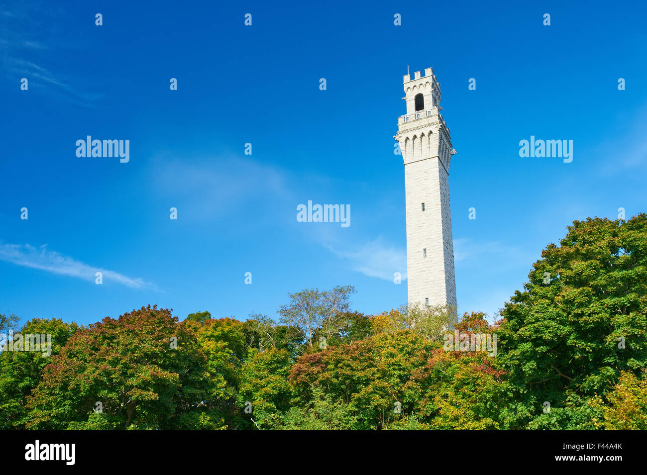 Pilgrim monument tower provincetown cape hi-res stock photography and ...