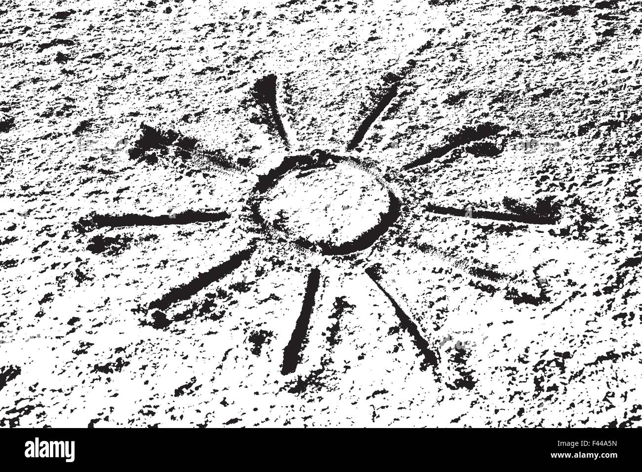 Scattered sun Stock Vector Images - Alamy