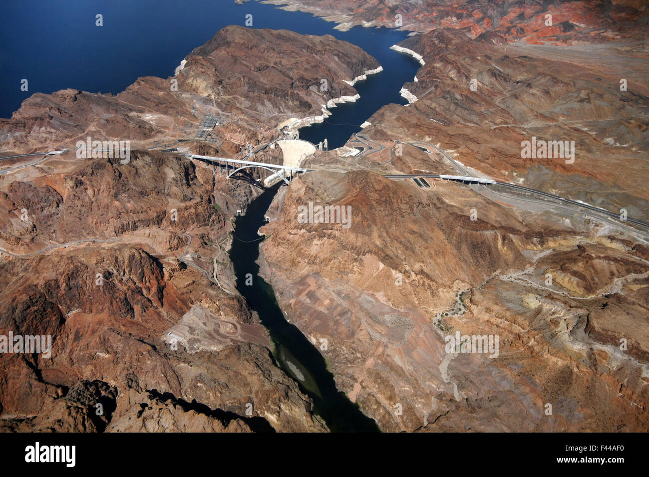 Hoover dam aerial hi-res stock photography and images - Alamy