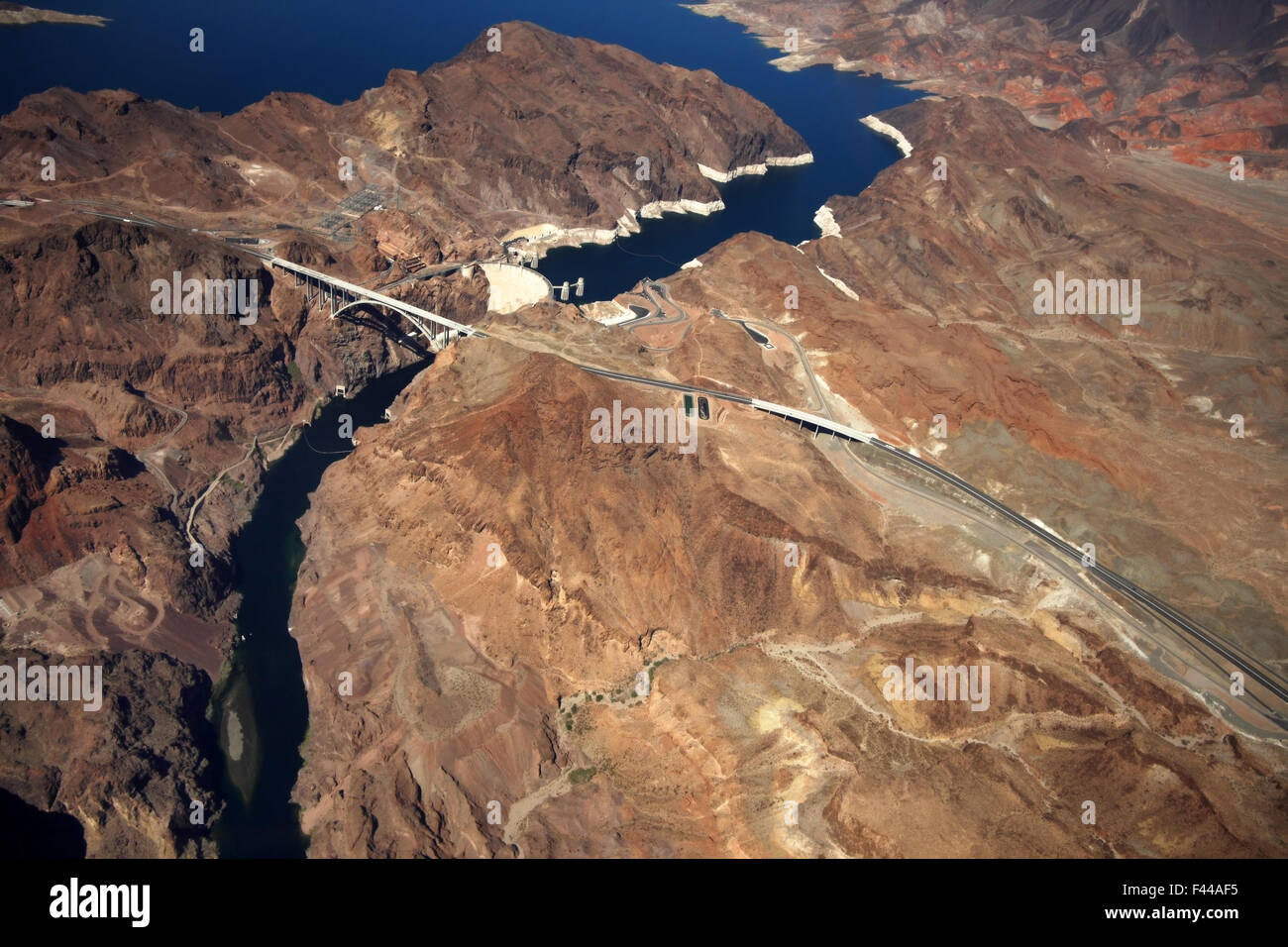 Hoover dam aerial hi-res stock photography and images - Alamy