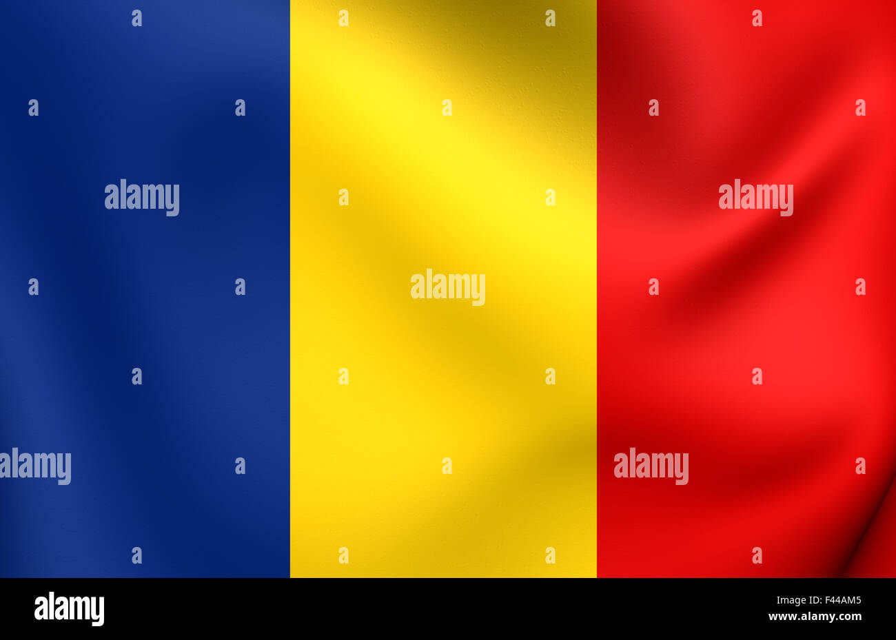 Flag of Romania Stock Photo - Alamy