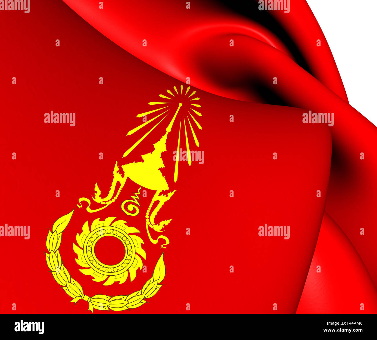 Royal Thai Army Flag Stock Photo - Alamy