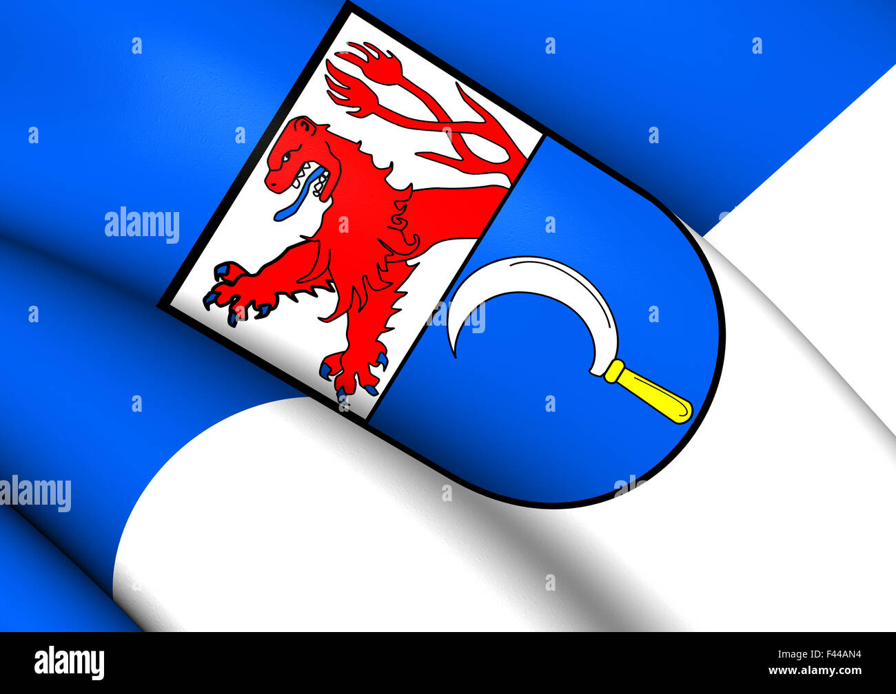 Flag of Remscheid Stock Photo - Alamy