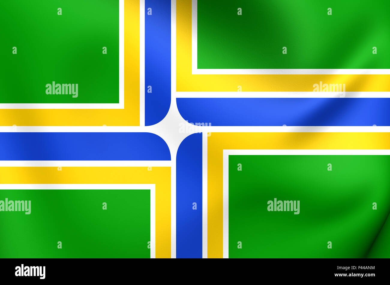 Flag of Portland, USA Stock Photo - Alamy