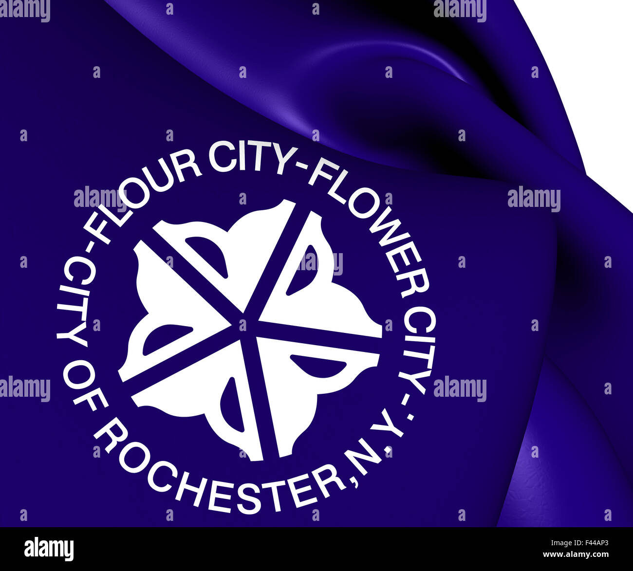 Flag of Rochester Stock Photo - Alamy