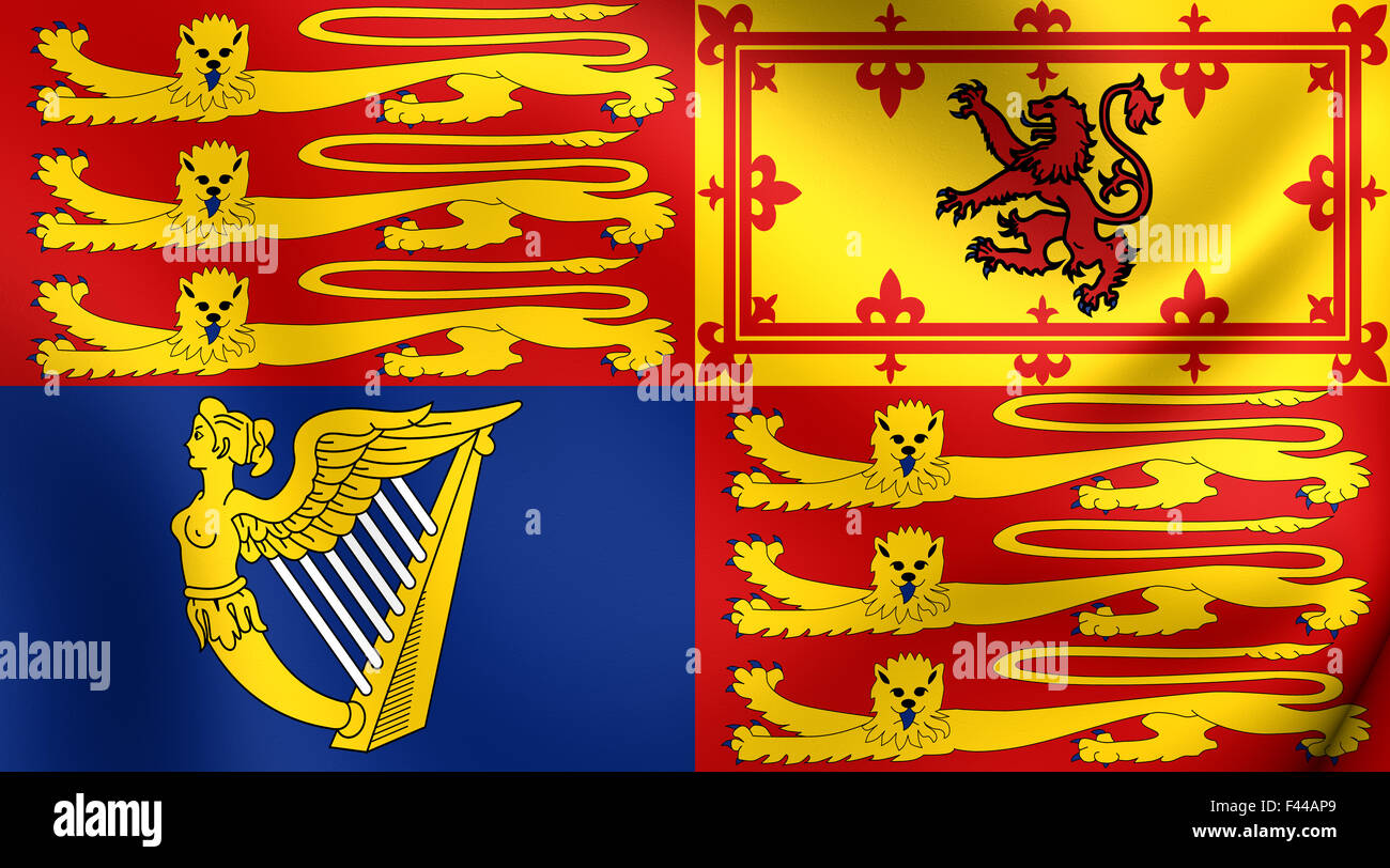 Royal standard flag hi-res stock photography and images - Alamy