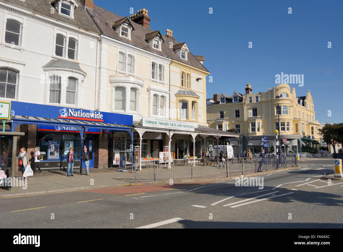 Llandudno town centre hi-res stock photography and images - Alamy