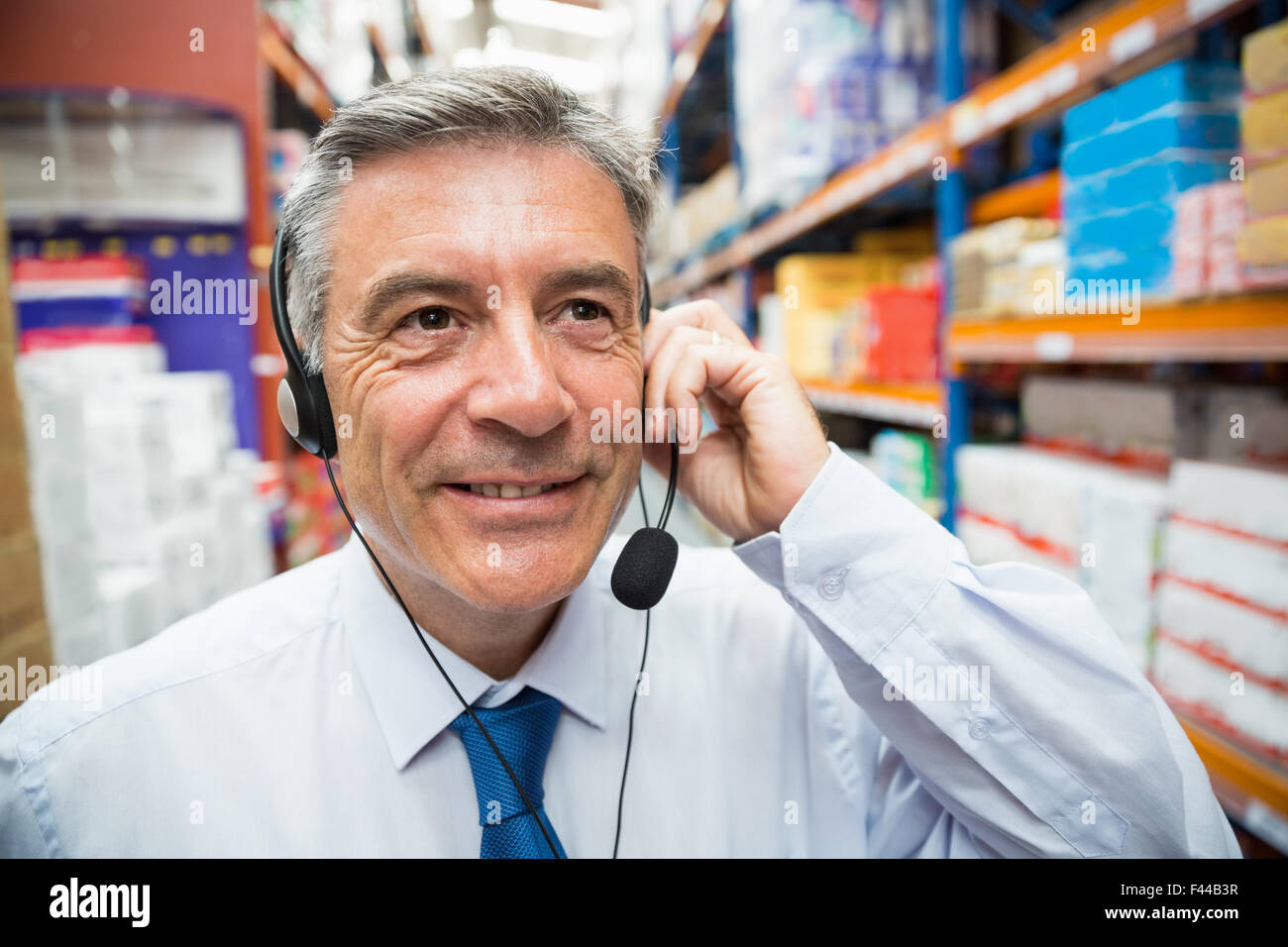 Headset manager hi-res stock photography and images - Alamy