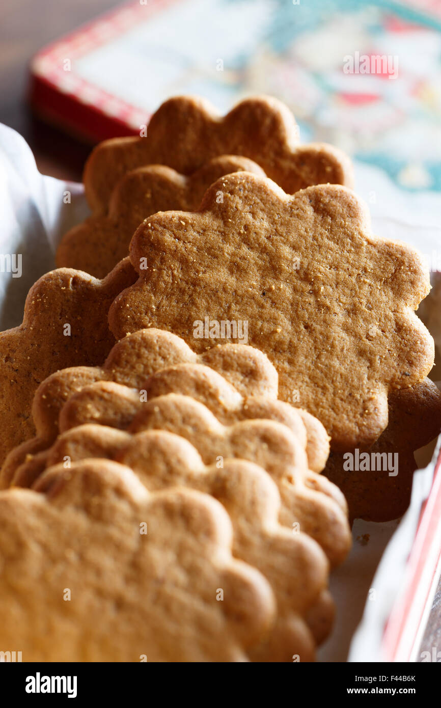 Pepparkakor (Swedish Ginger Cookies Stock Photo - Alamy