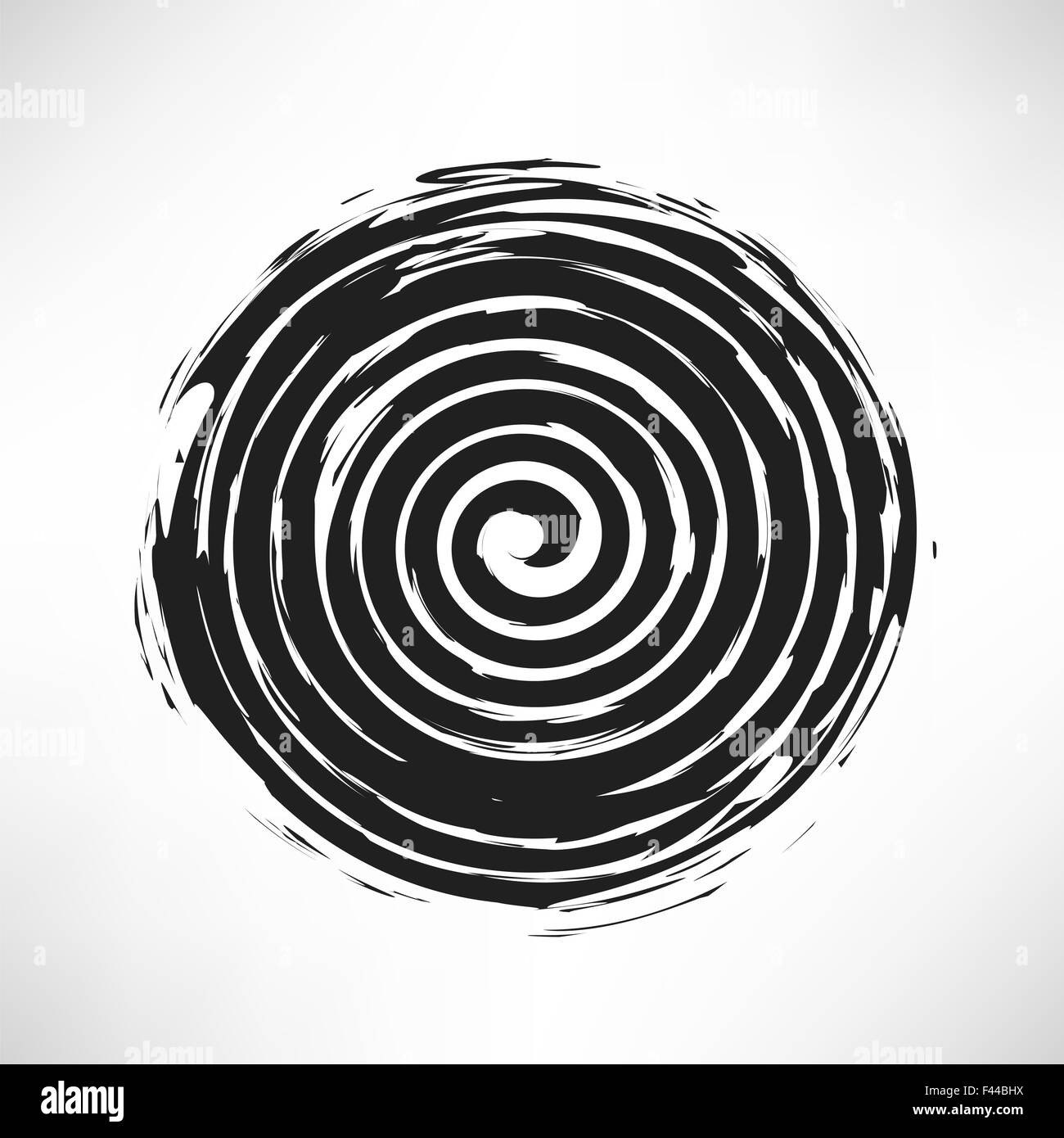 Grunge spiral Black and White Stock Photos & Images - Alamy