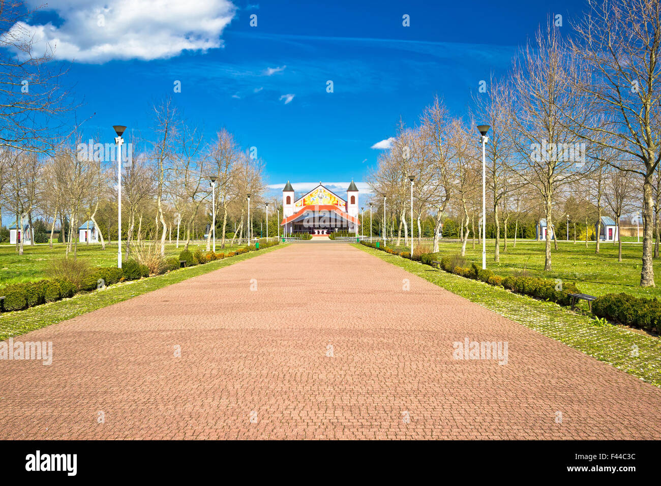 Sanctuary in Ludbreg outdoors view Stock Photo - Alamy