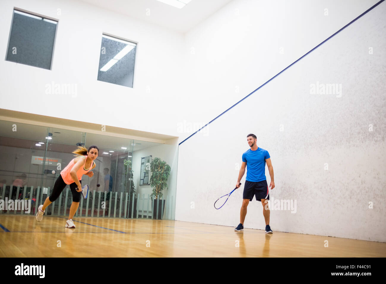 Squash court hi-res stock photography and images - Alamy