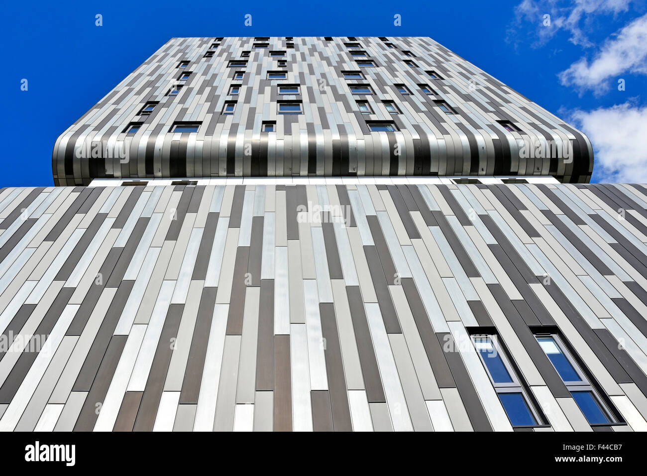 Apartment building block providing new homes in Woolwich South London ...