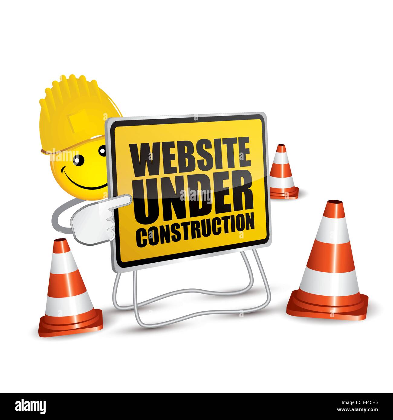 Website construction Stock Vector Images - Alamy