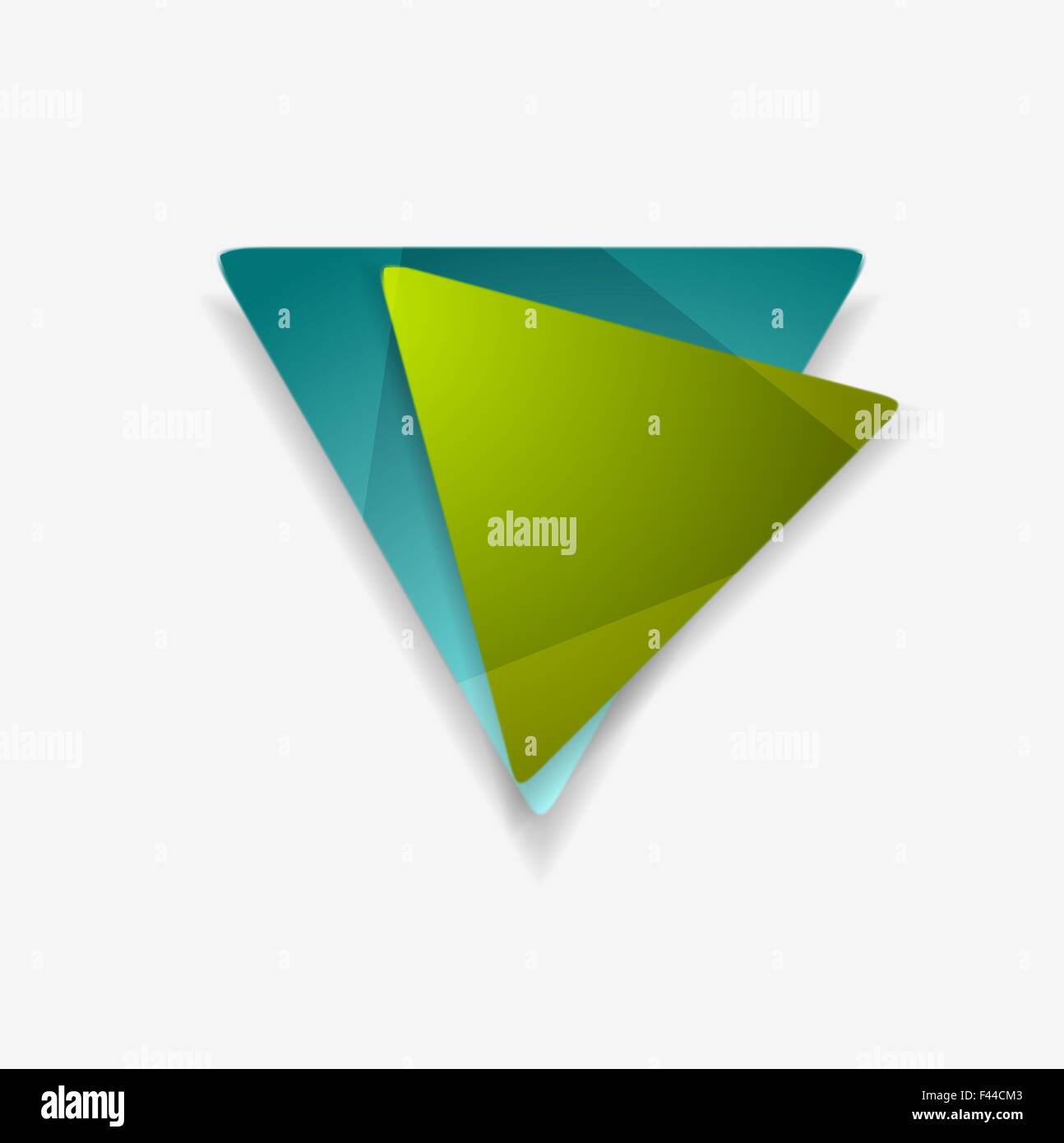 Vector graphic of abstract triangle shapes Stock Photo - Alamy