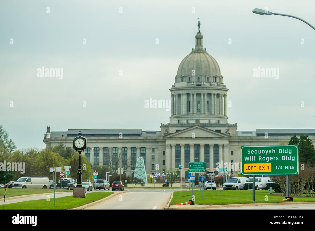 State Capitol of Oklahoma in Oklahoma City Stock Photo - Alamy