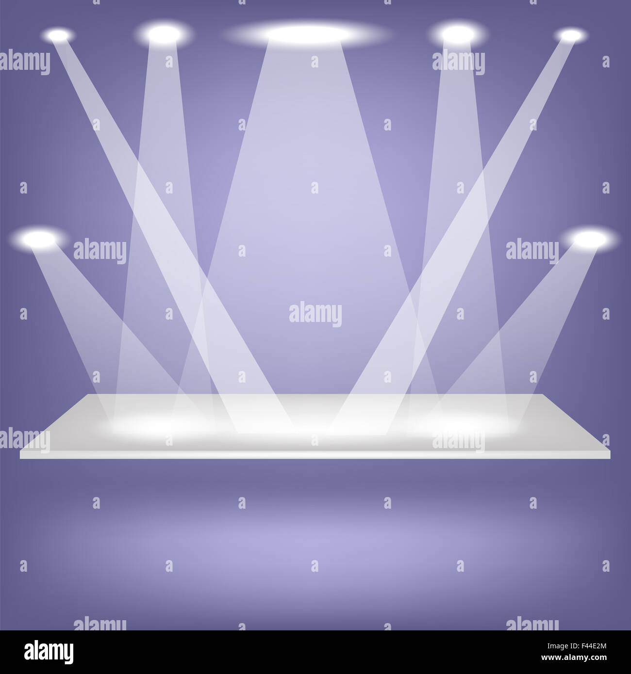 Single empty shelf wall hi-res stock photography and images - Alamy