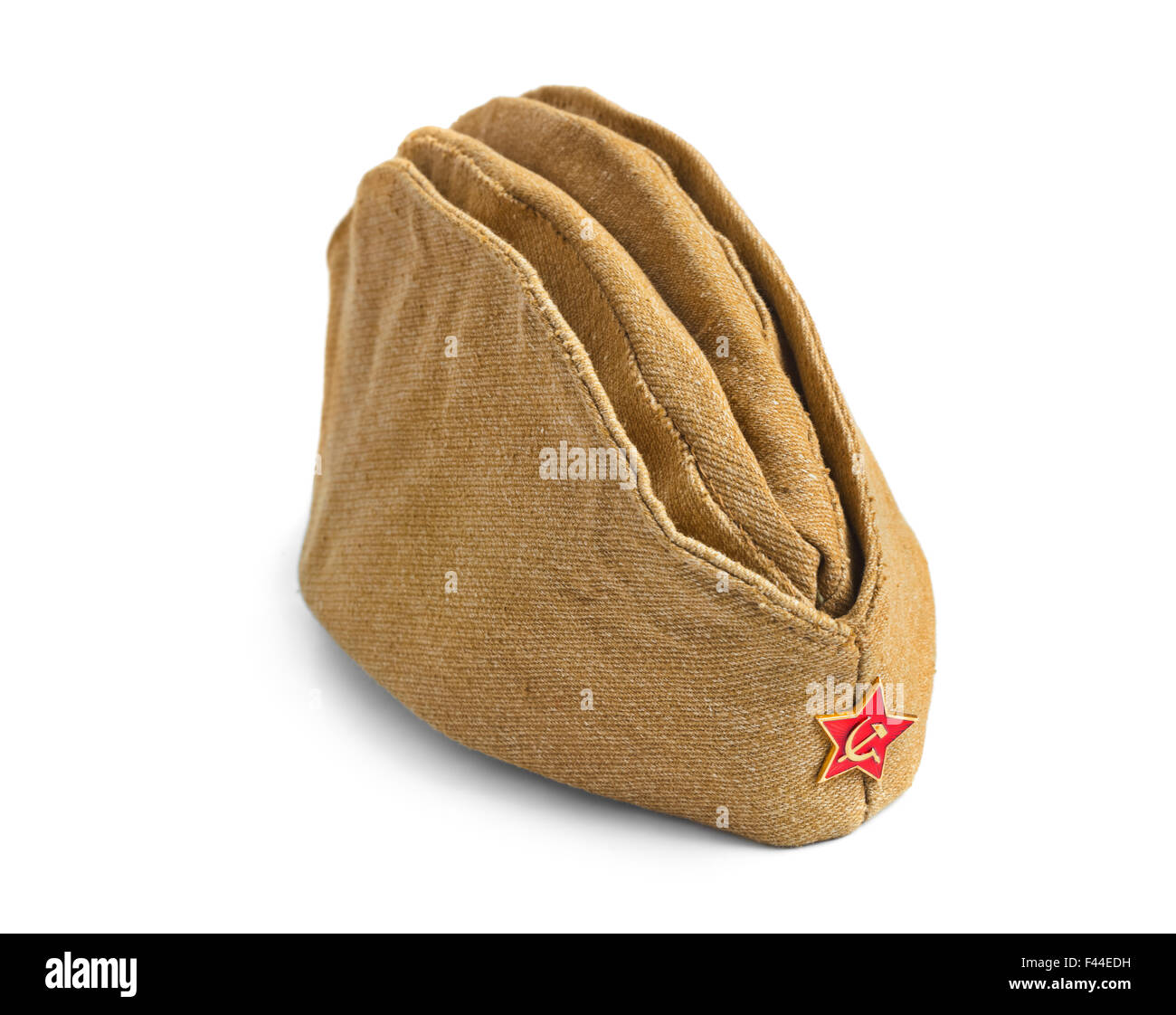 Soviet Army soldiers forage-cap Stock Photo - Alamy