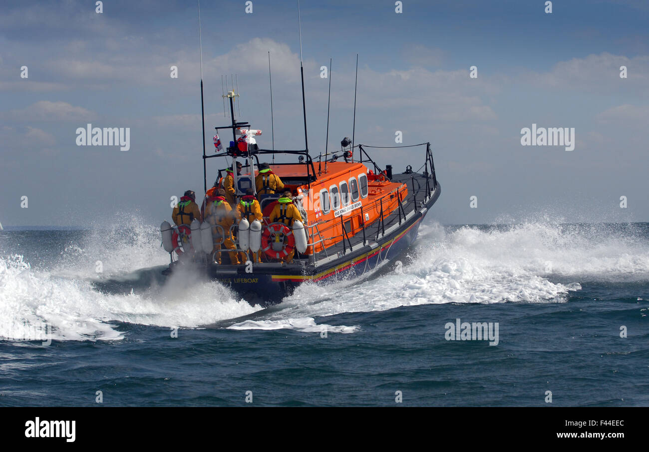 Swanage RNLI Lifeboat Station in Dorset,with inshore and offshore ...