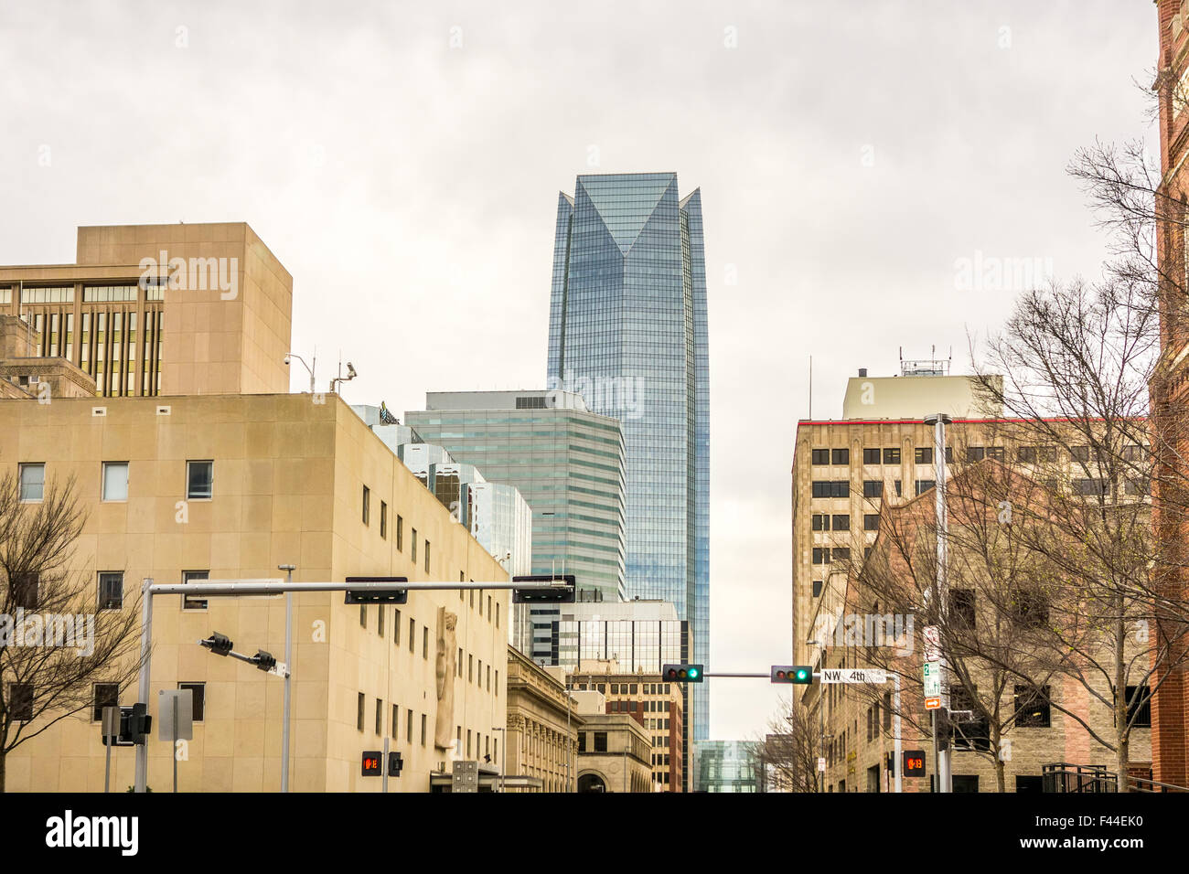 okla oklahoma city skyline Stock Photo - Alamy