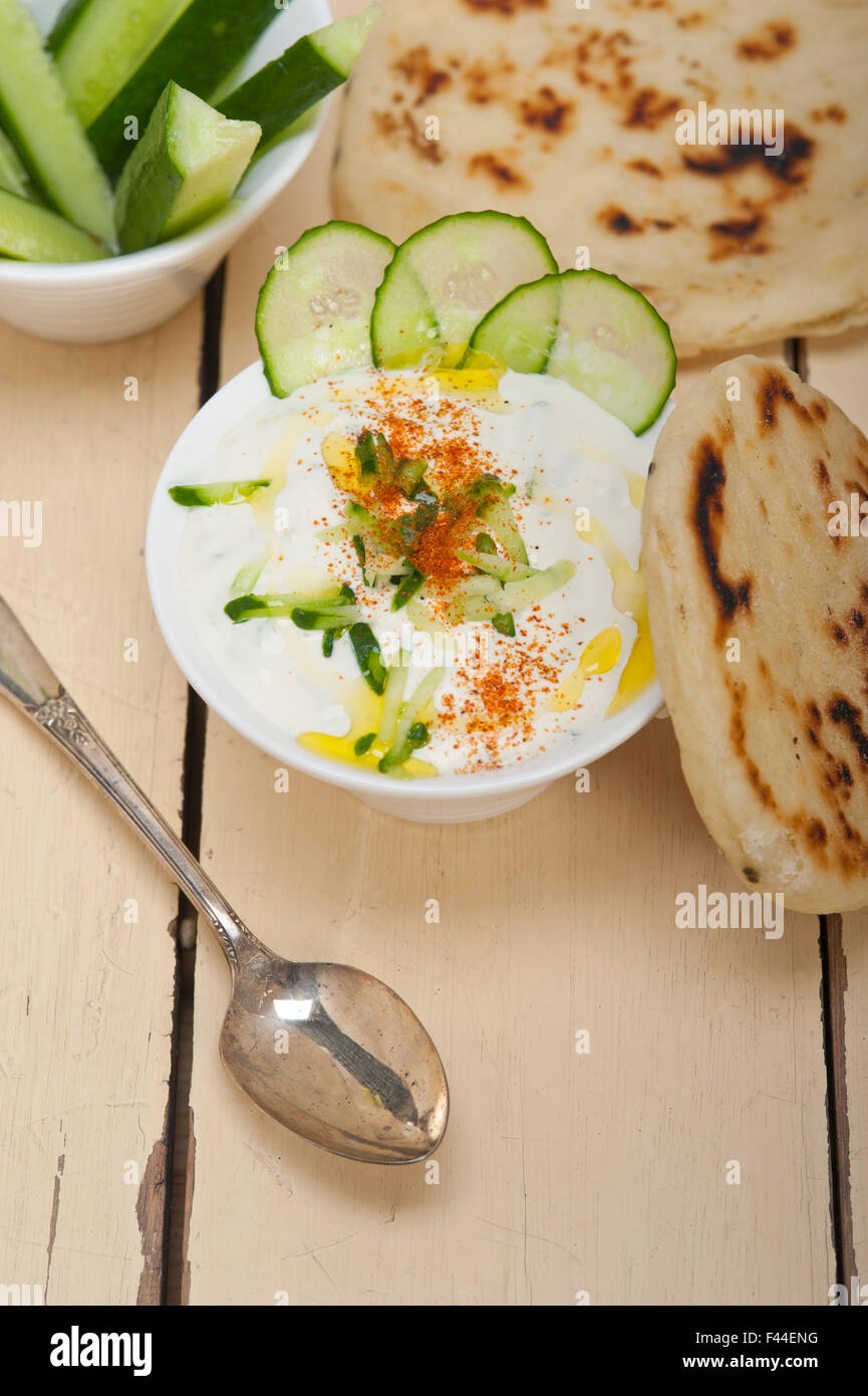 Goat yogurt cucumber salad arabian cuisine hi-res stock photography and ...