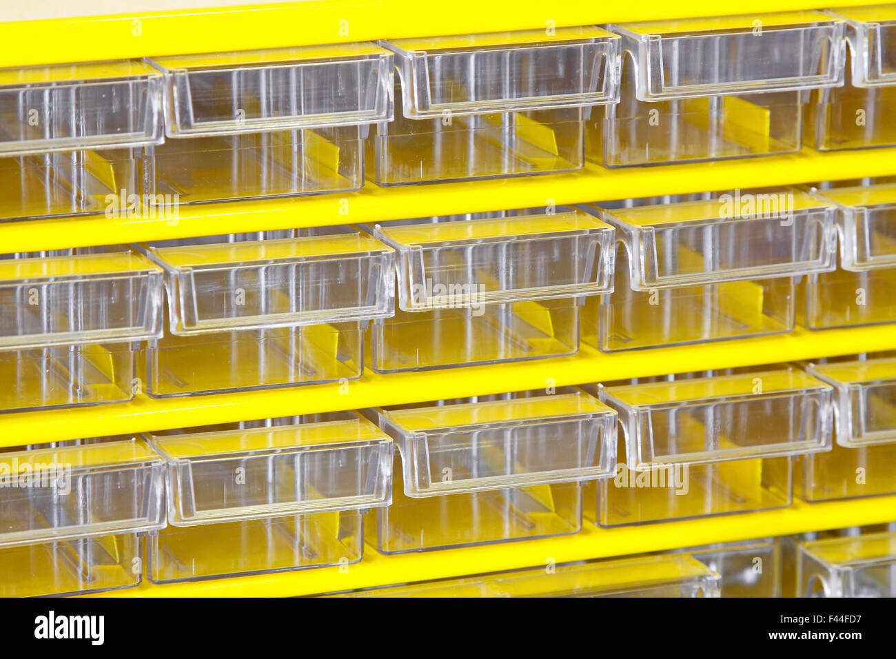 Yellow shelf pattern Stock Photo - Alamy