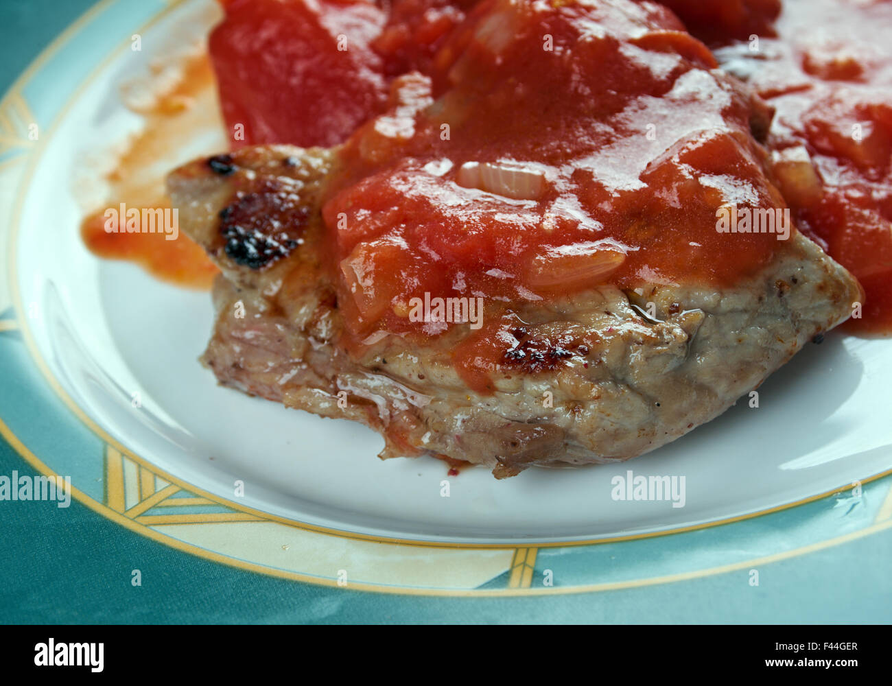 Carne pizzaiola hi-res stock photography and images - Alamy