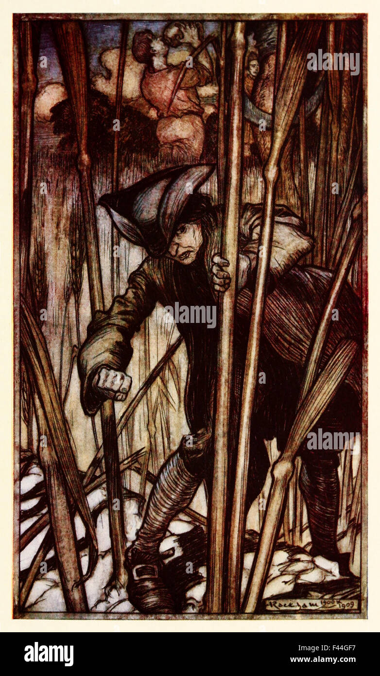 'Gulliver is struck with fear at first sight of the Brobdingnagian ...