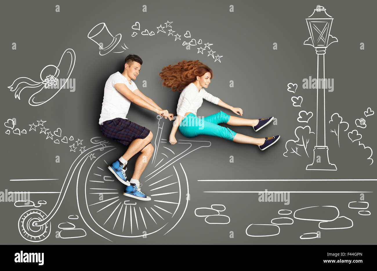 Retro boyfriend hi-res stock photography and images - Alamy