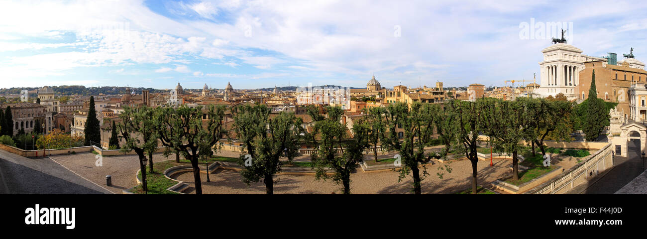 rome west view Stock Photo - Alamy