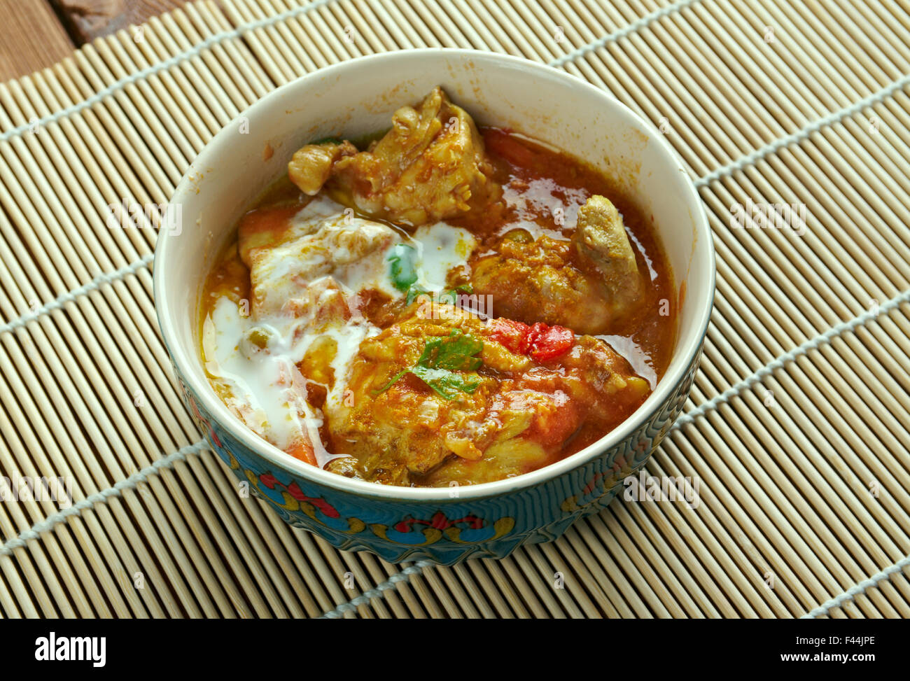 Chicken dopiaza curry indian food hi-res stock photography and images ...