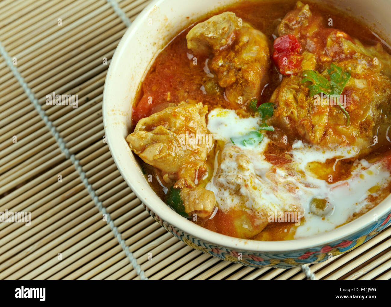 Chicken dopiaza curry indian food hi-res stock photography and images ...