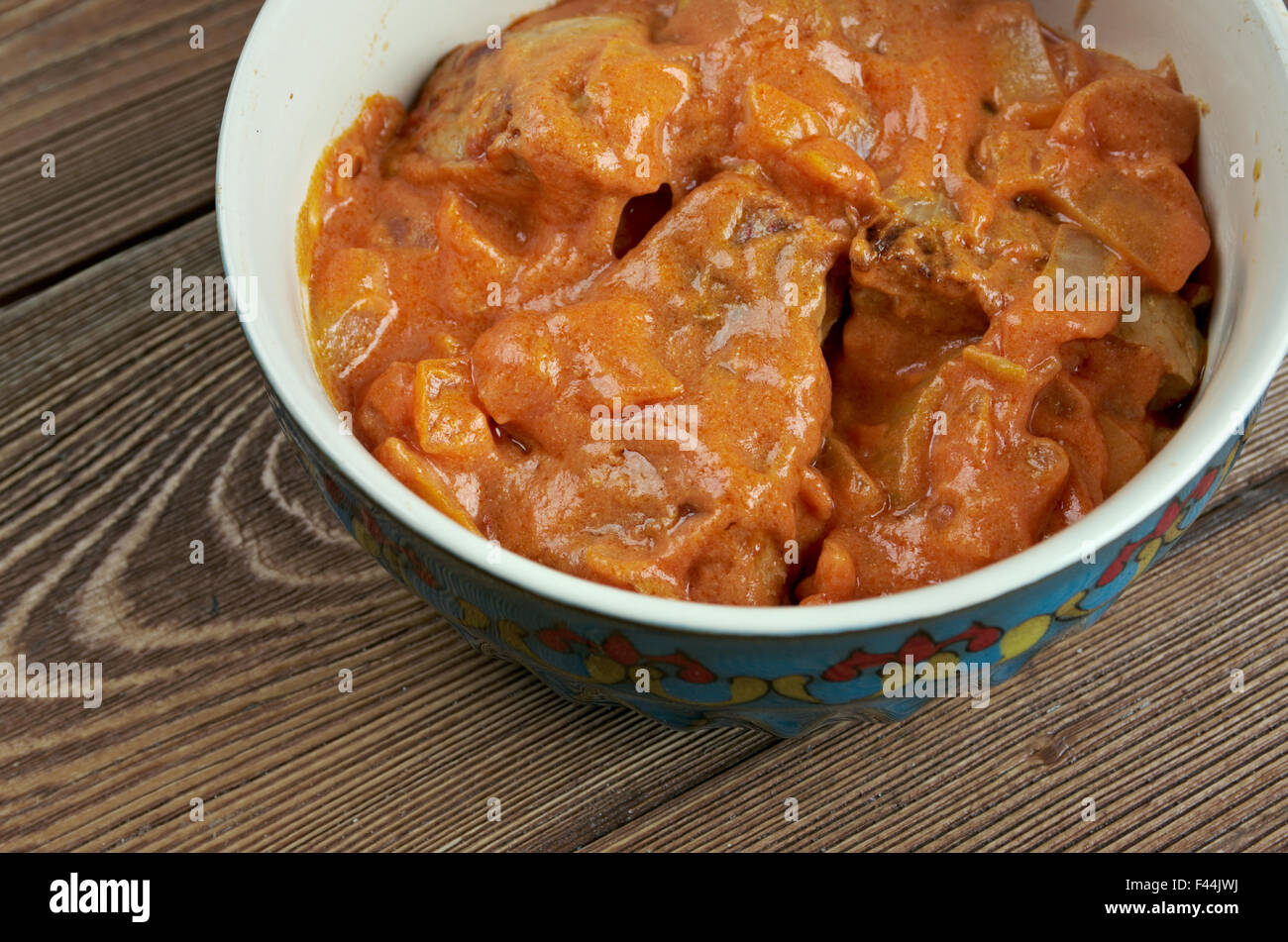Lamb Rogan Josh Stock Photo - Alamy