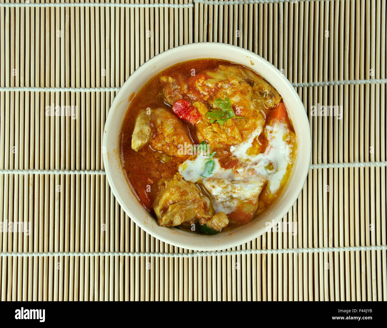 Chicken dopiaza curry indian food hi-res stock photography and images ...