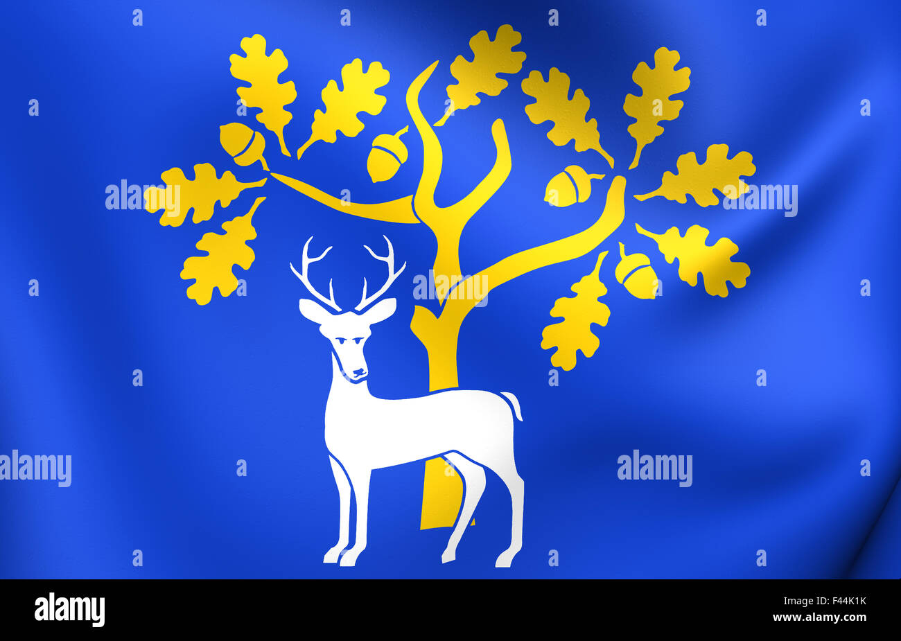 Flag of Berkshire County Stock Photo - Alamy