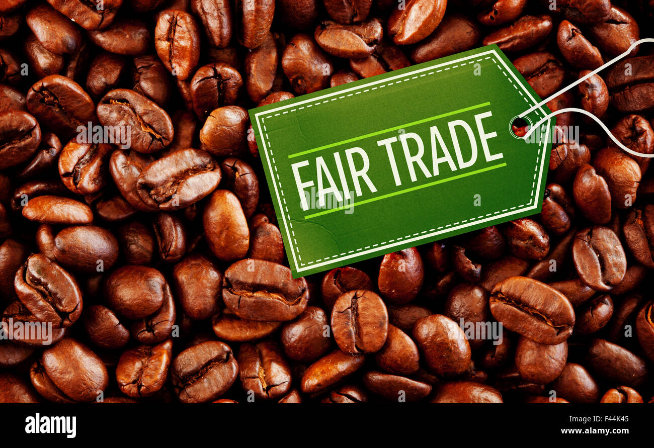 Composite image of fair trade Stock Photo - Alamy