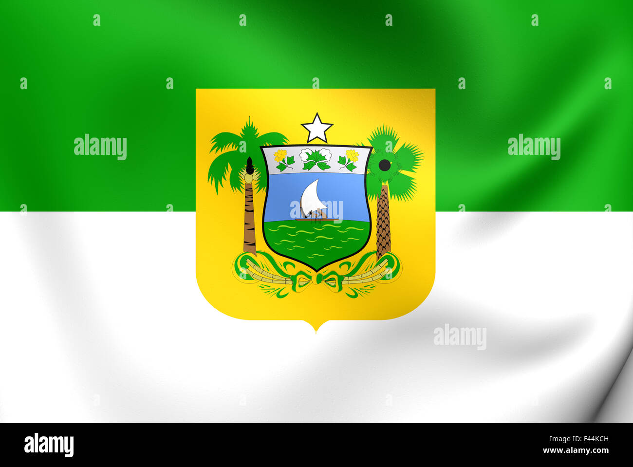 Rio Grande do Norte Flag Stock Photo - Alamy
