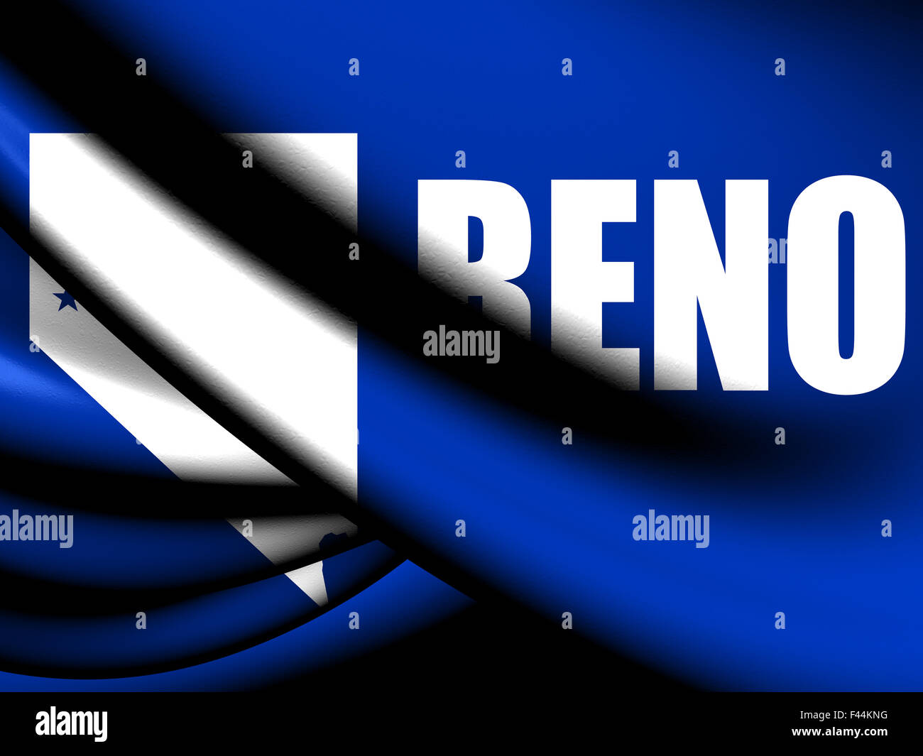 Flag of Reno Stock Photo - Alamy