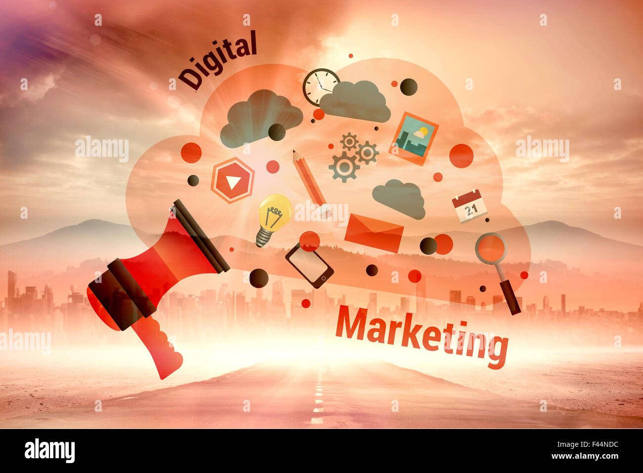 Digital marketing calendar hi-res stock photography and images - Alamy