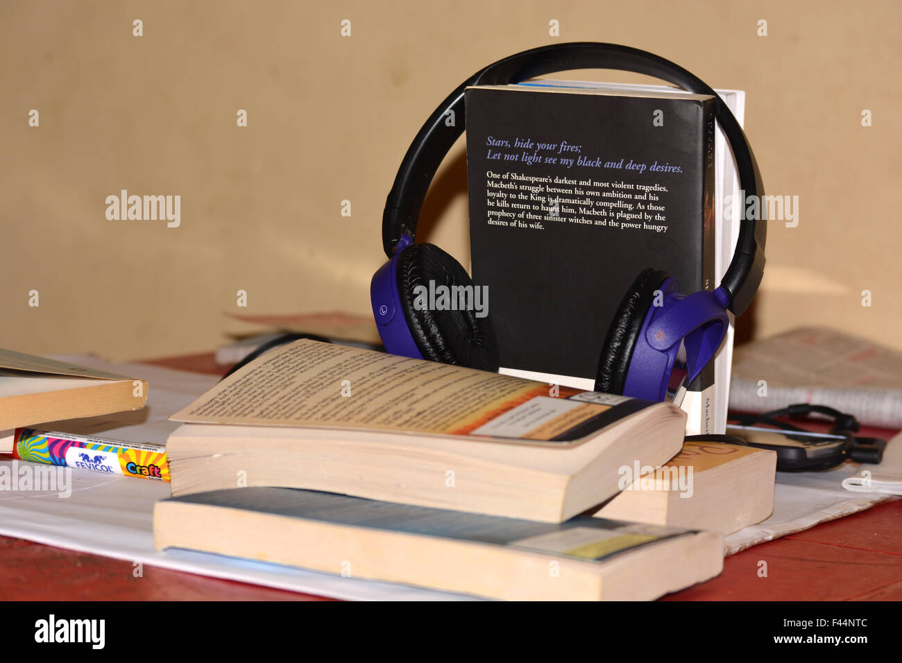 A messed student room Stock Photo - Alamy