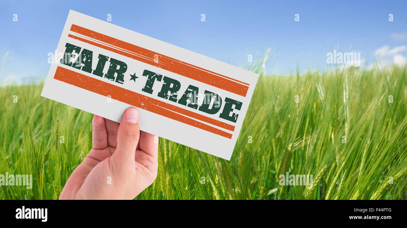 Composite image of hand showing card Stock Photo - Alamy Composite image of hand showing card Stock Photo - Alamy