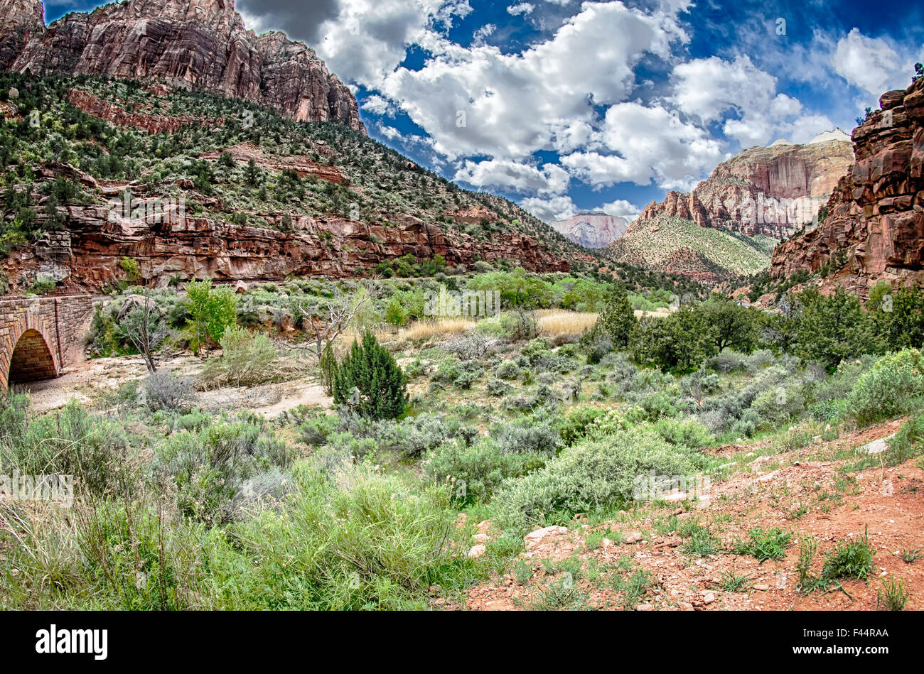 Zion Canyon National Park Utah Stock Photo - Alamy