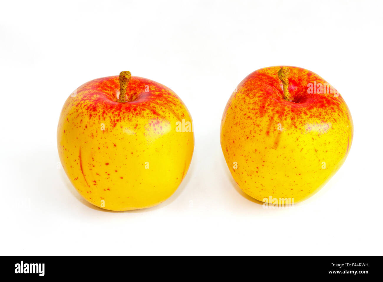 Two yellow apples hi-res stock photography and images - Alamy
