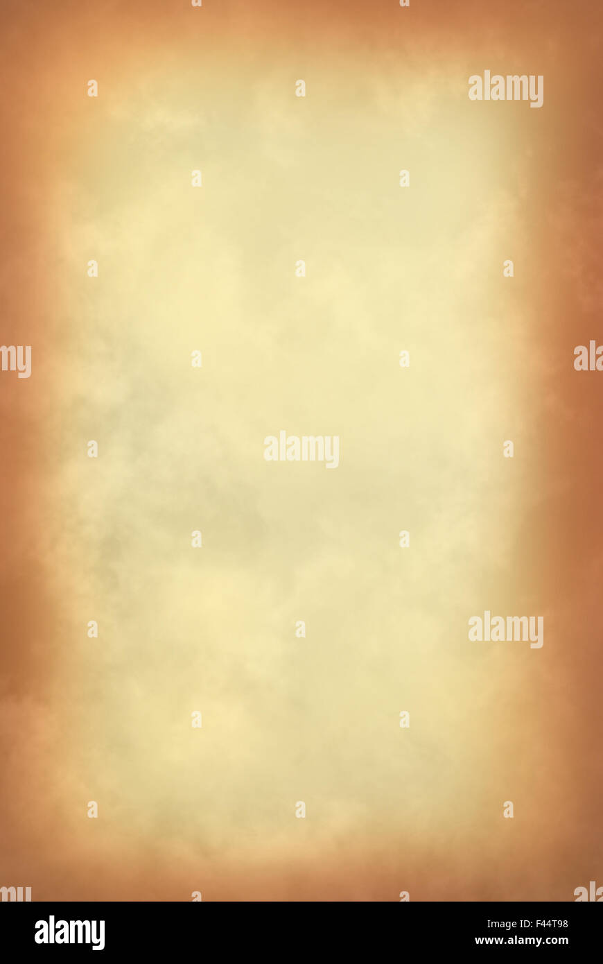 Yellow old paper frame Stock Photo - Alamy