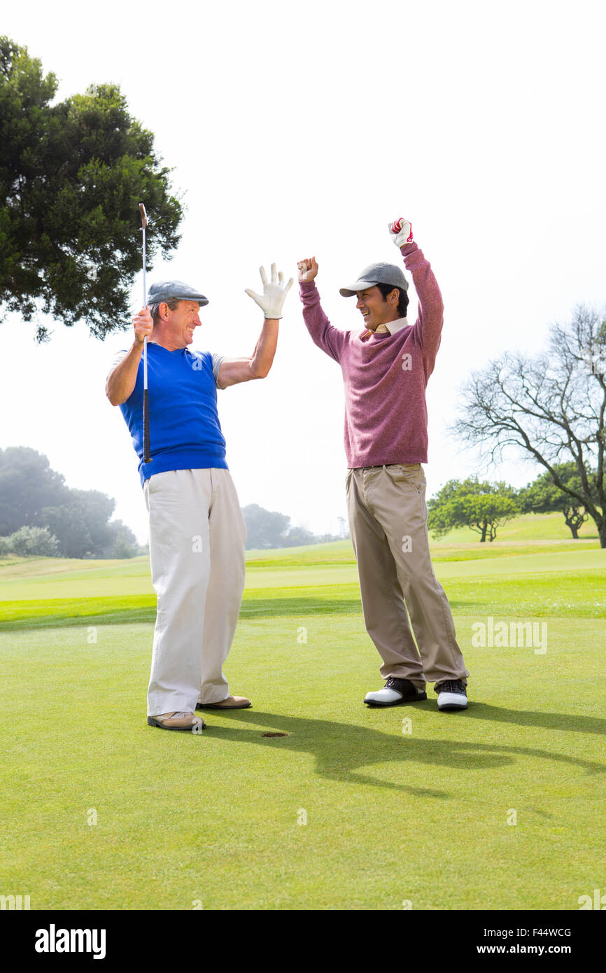 Golfing success hi-res stock photography and images - Alamy