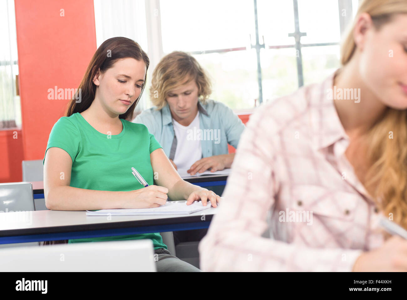 Students in classroom Stock Photo - Alamy