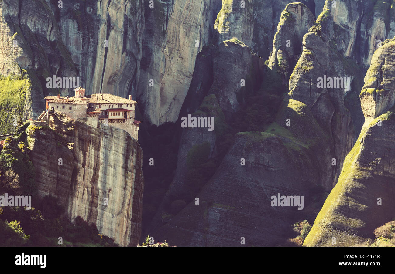 Meteora vintage hi-res stock photography and images - Alamy